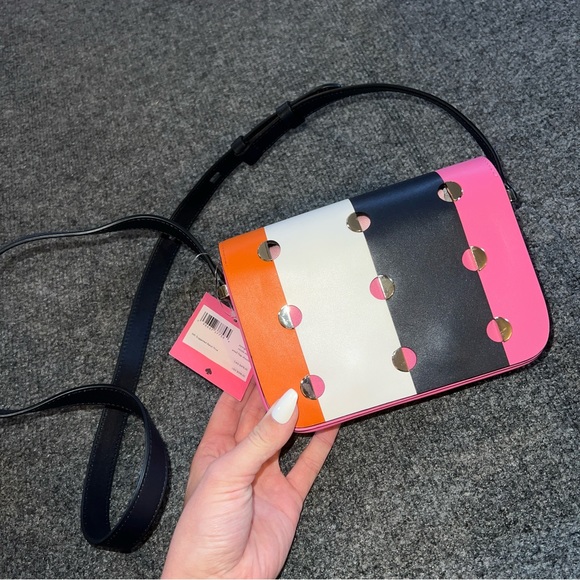 kate spade | Bags | Kate Spade New York Nicola Mod Dot Small Flap ...